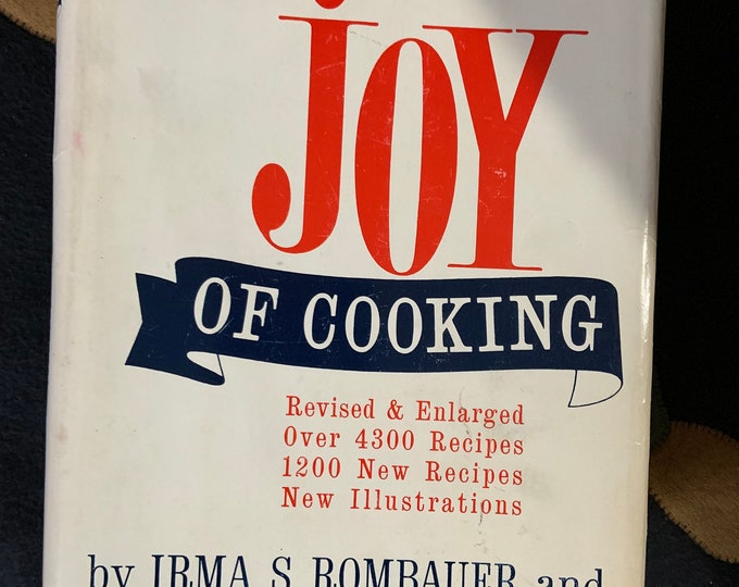 Vintage 1964 Joy of Cooking Cookbook by Irma Rombauer | Mid Century ...
