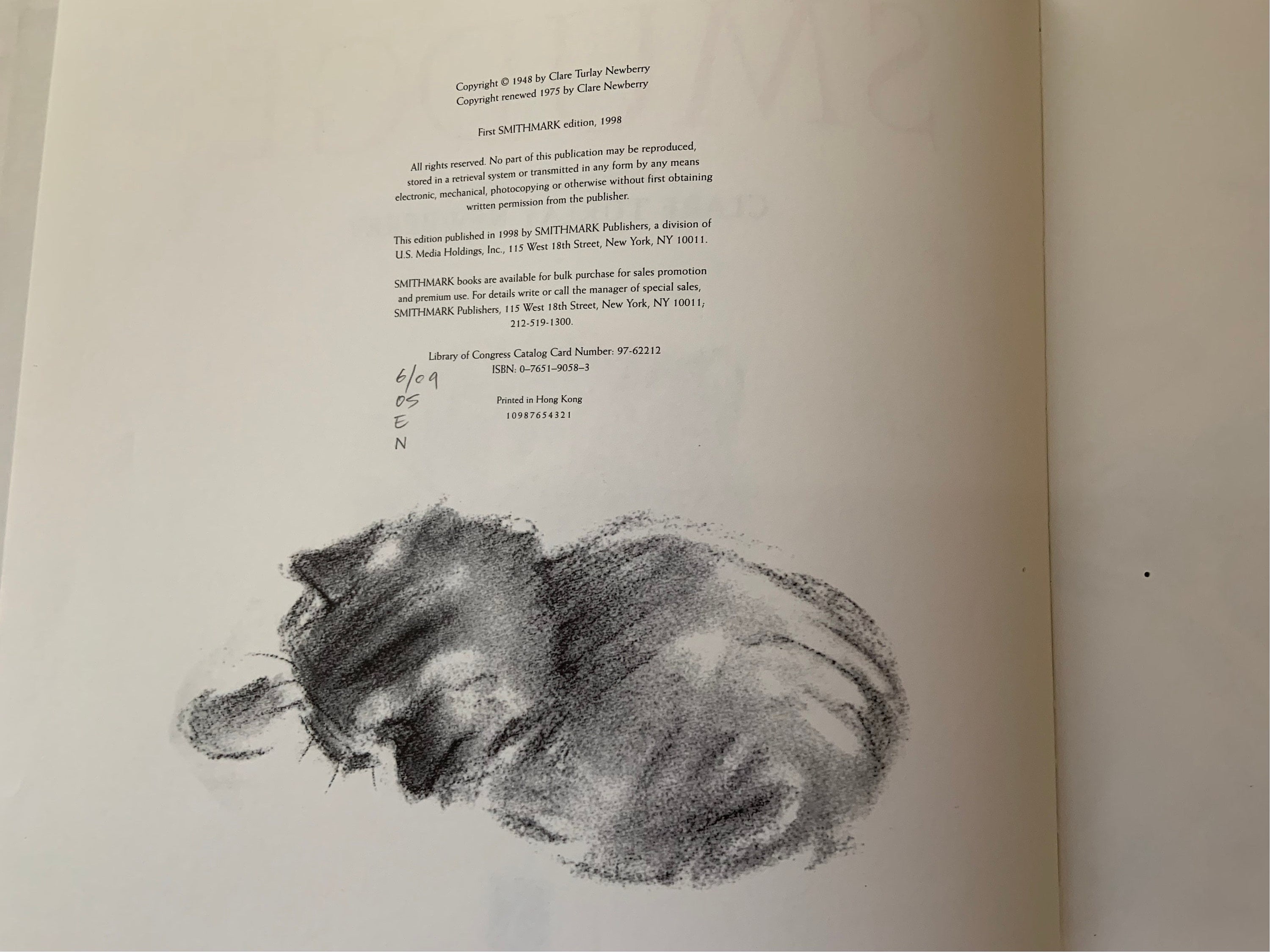 Vintage Children's Book Smudge Story and Pictures by - Etsy