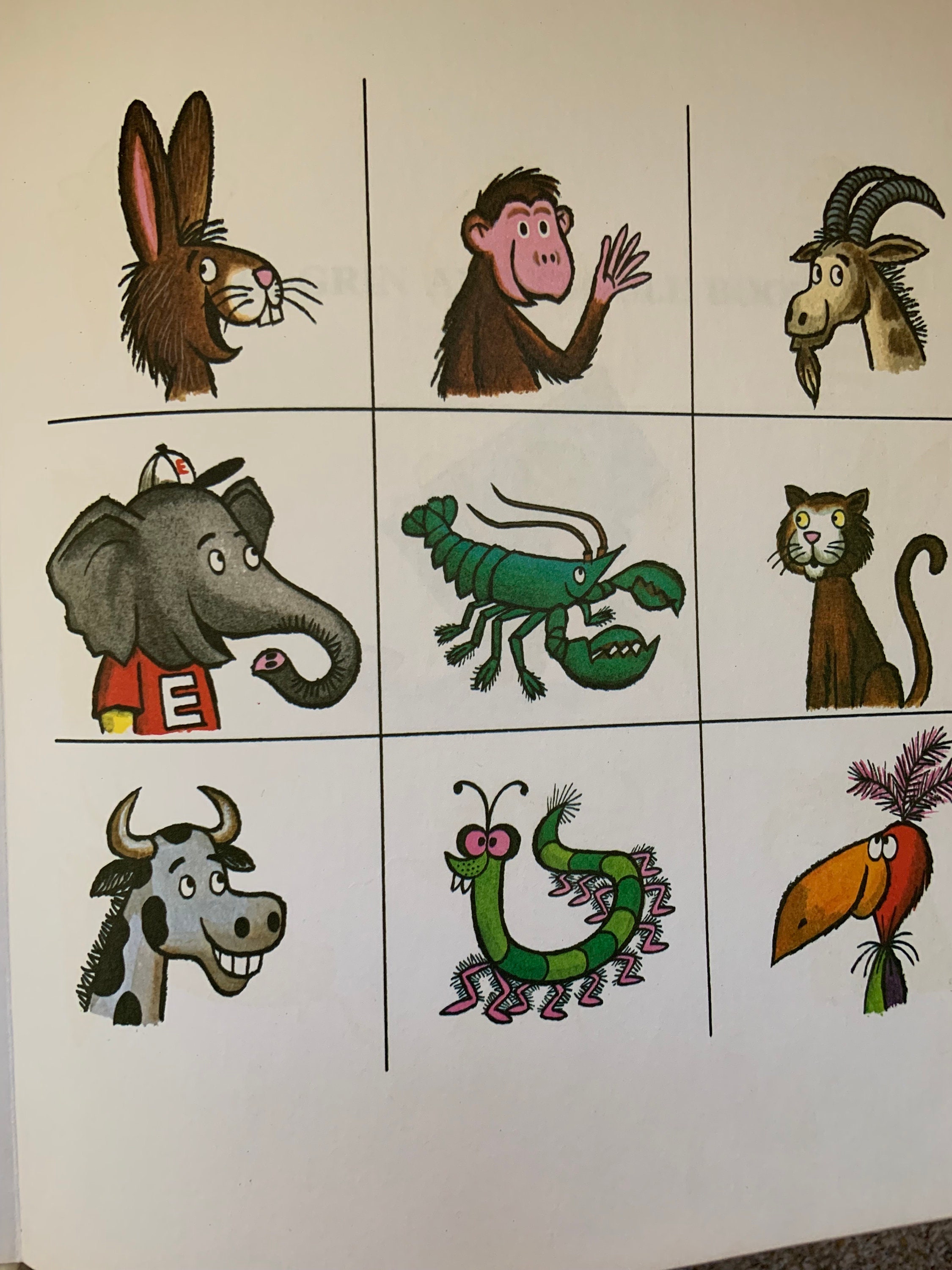 The Grin and Giggle, Golden Book Classic 1972 Edition, Whimsical ...