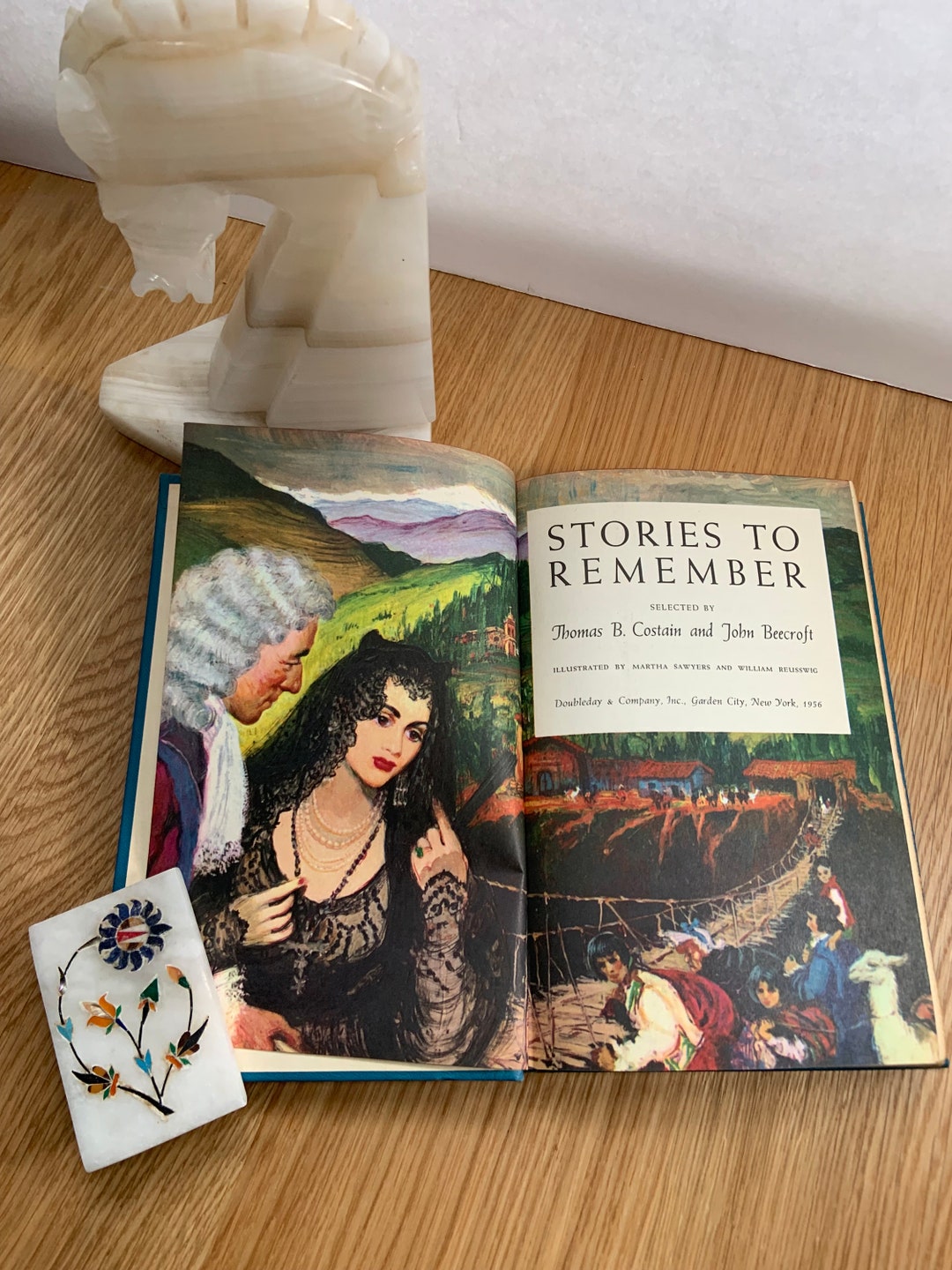 Vintage "stories to Remember Two Part Book, Classic Literature ...