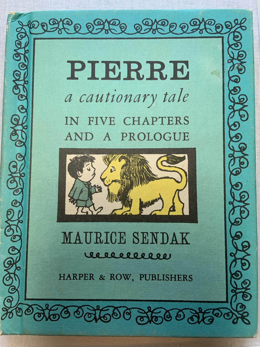 Vintage 'PIERRE' Book by Maurice Sendak - Collectible 1962 Children's ...