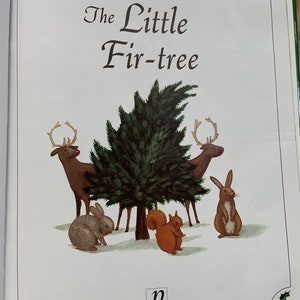 The Little Fir Tree Hardcover Christmas Storybook by Hans Christian ...