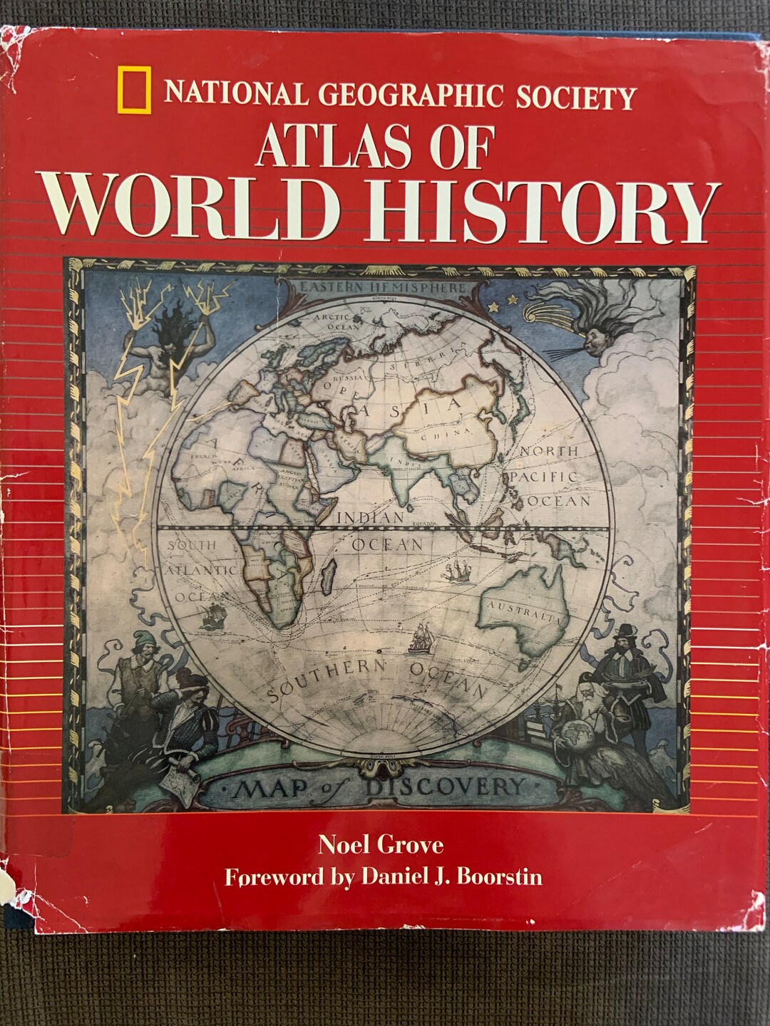 Vintage Atlas of World History, National Geographic Society by Noel ...