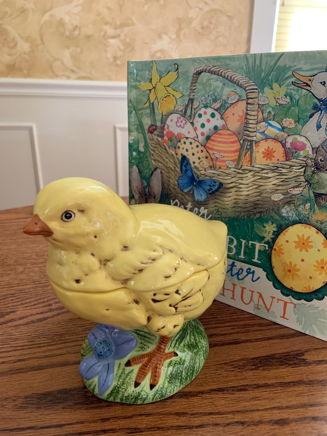 Vintage Chicken Box Homemade Ceramic Chicken Candy Dish - Etsy