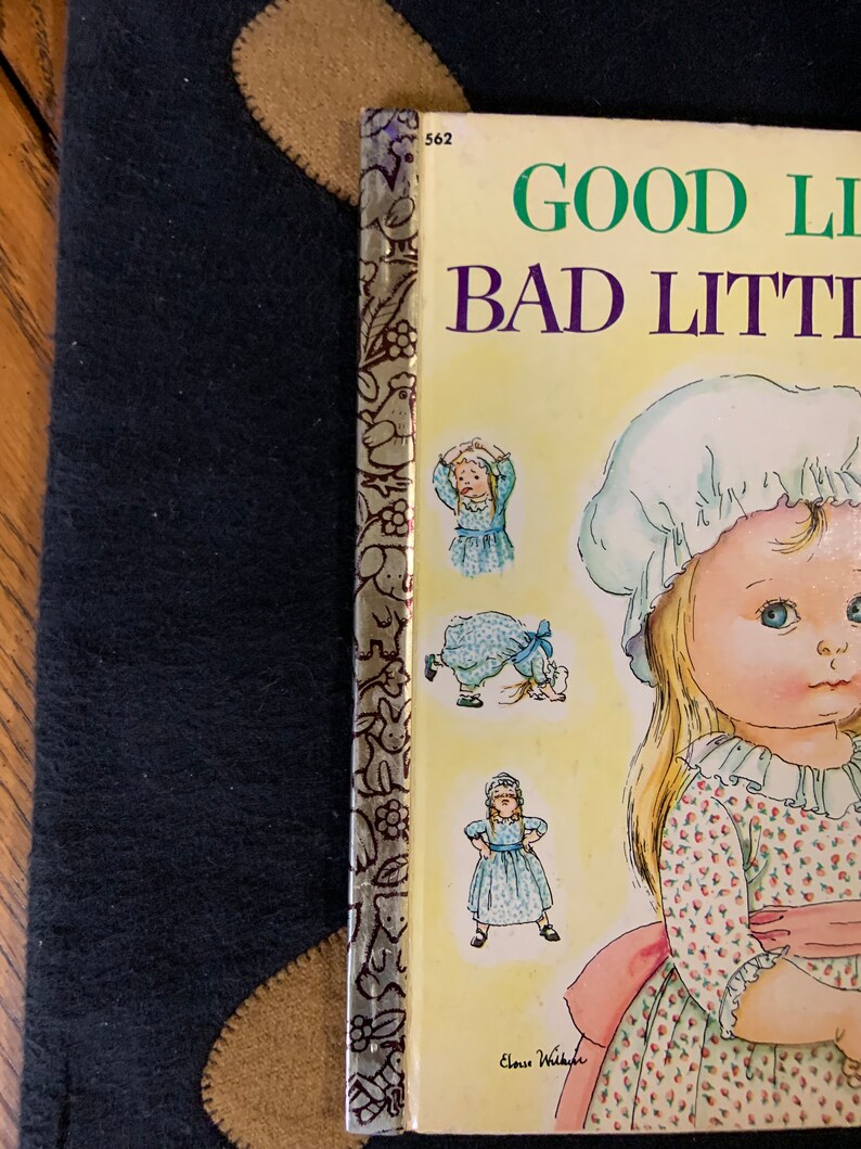 Vintage Book Good Little Bad Little Girl by Esther Wilkin, Little ...