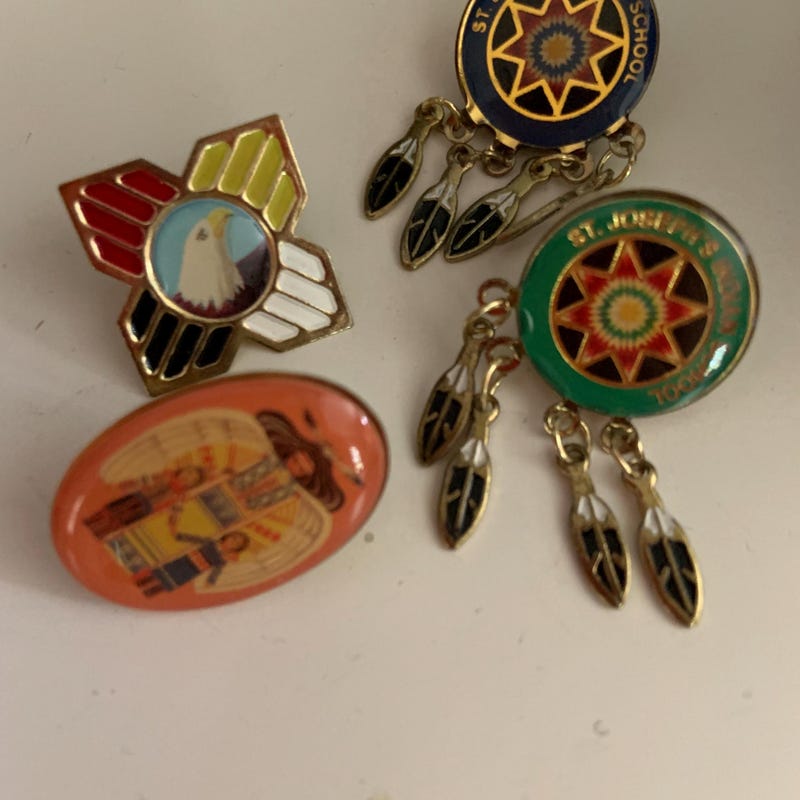 Native American Pin - Etsy