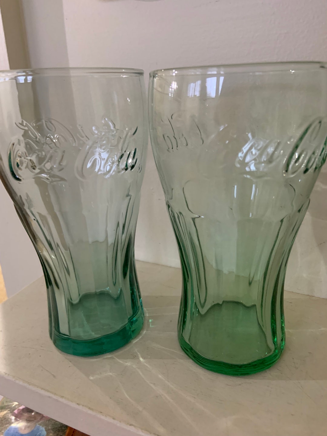 Classic Coca-cola Drinking Glasses - Mixed Sizes & Styles, Nostalgic ...