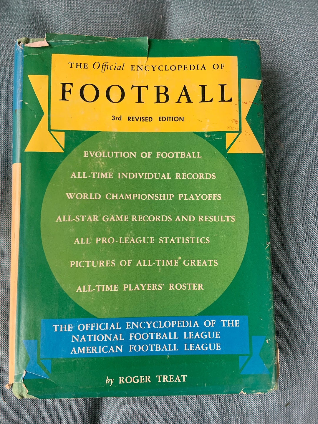 The Official Encyclopedia of Football, Comprehensive NFL & AFL Records ...