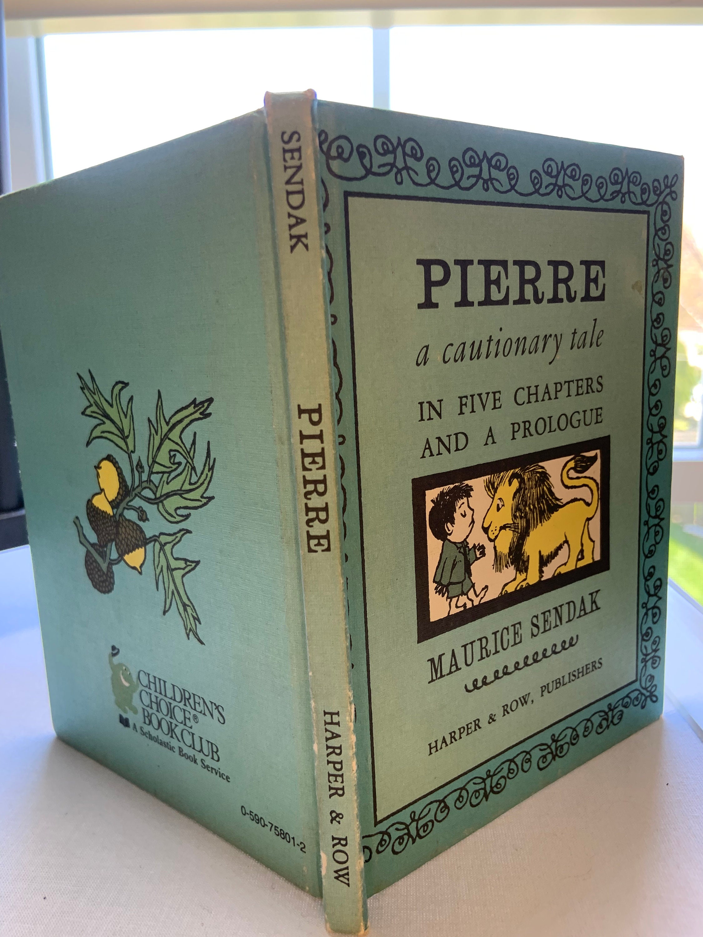 Vintage 'PIERRE' Book by Maurice Sendak Collectible 1962 Children's ...