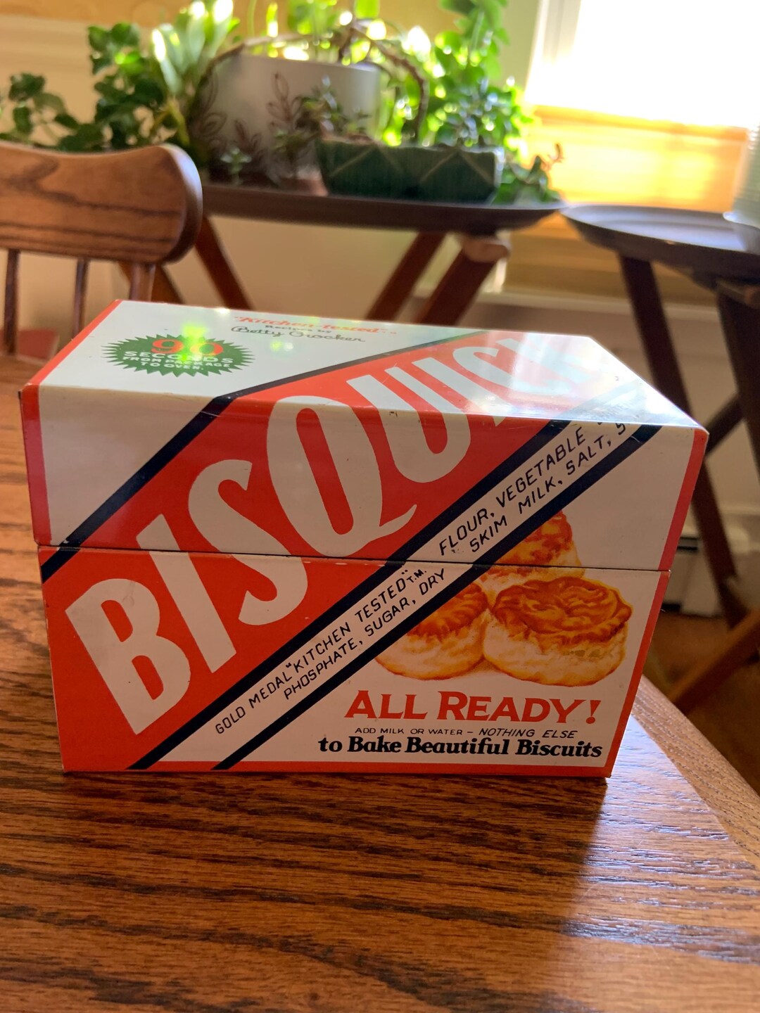 Vintage 1980s Bisquick Recipe Box – Betty Crocker Promotional Recipe ...