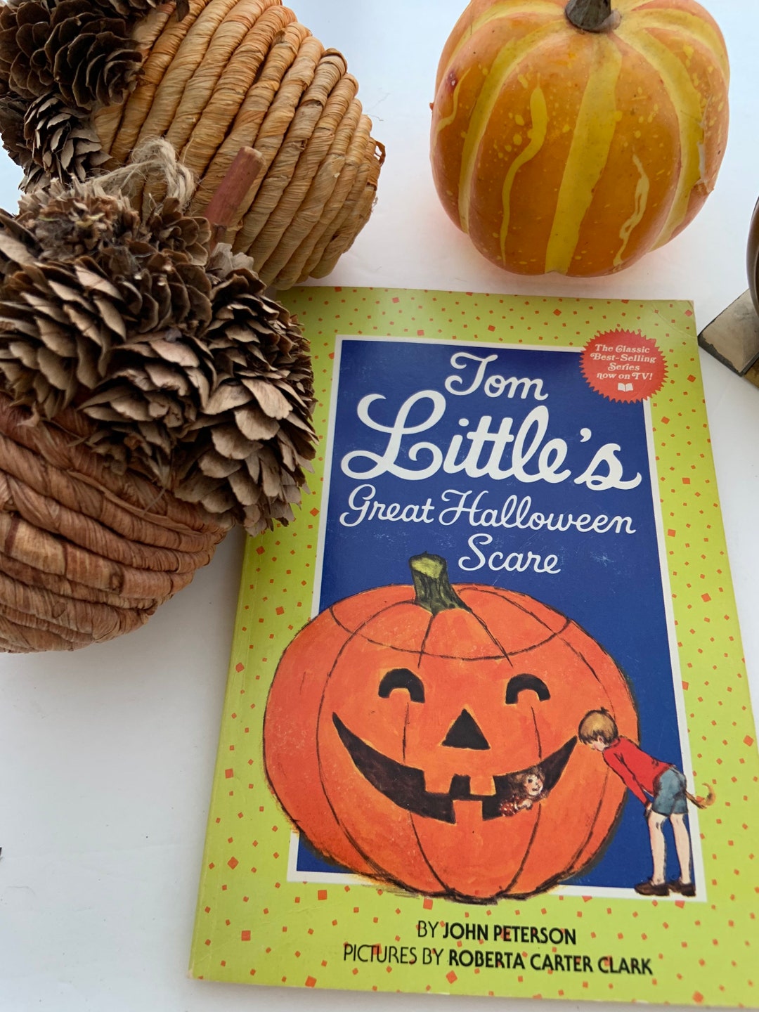 Vintage Book, Tom Little's Great Halloween Scare, John Peterson ...