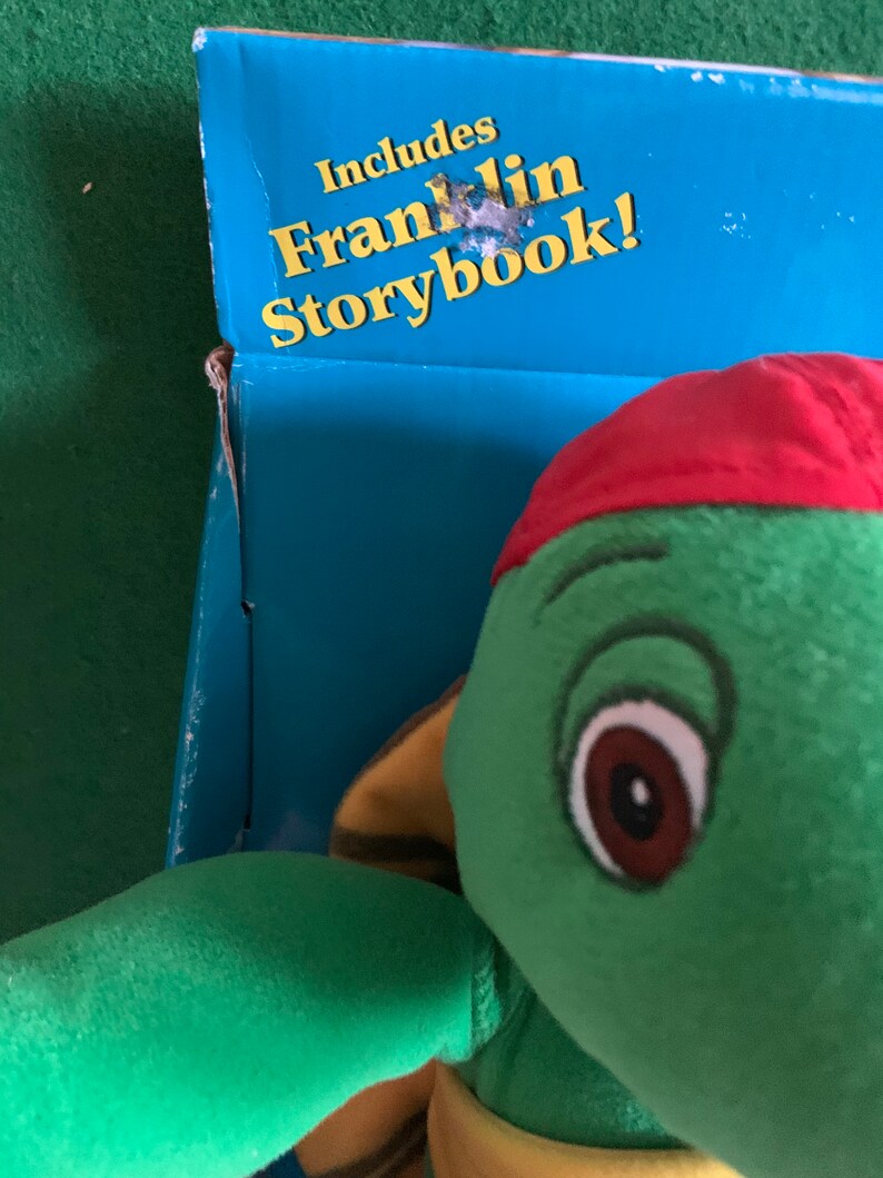 Vintage Franklin Talking Plush & Storybook Set, 1986 Collector's Gem ...