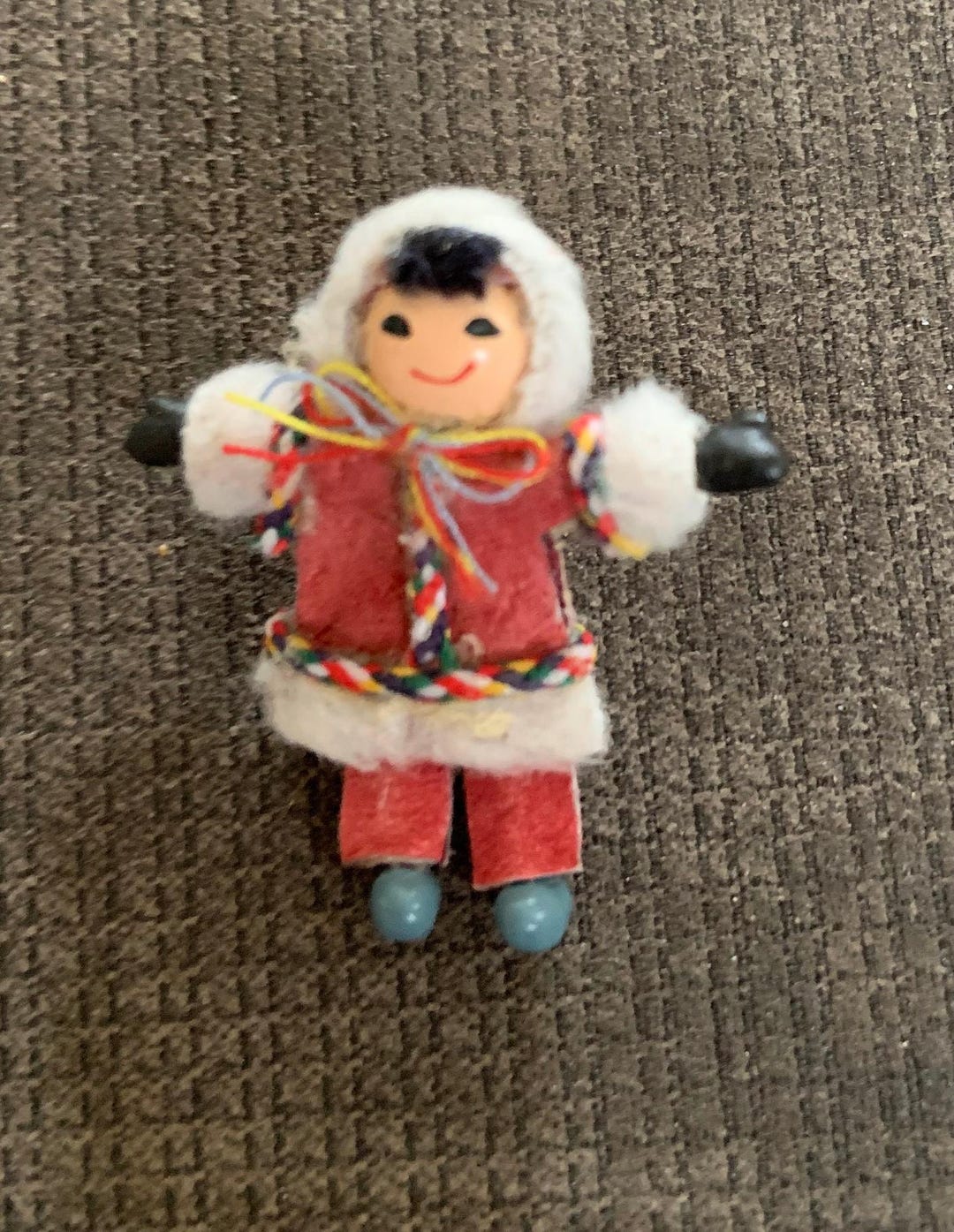 Vintage 1990s Inuit Alaska Lapel Pin • Handmade Native American ...