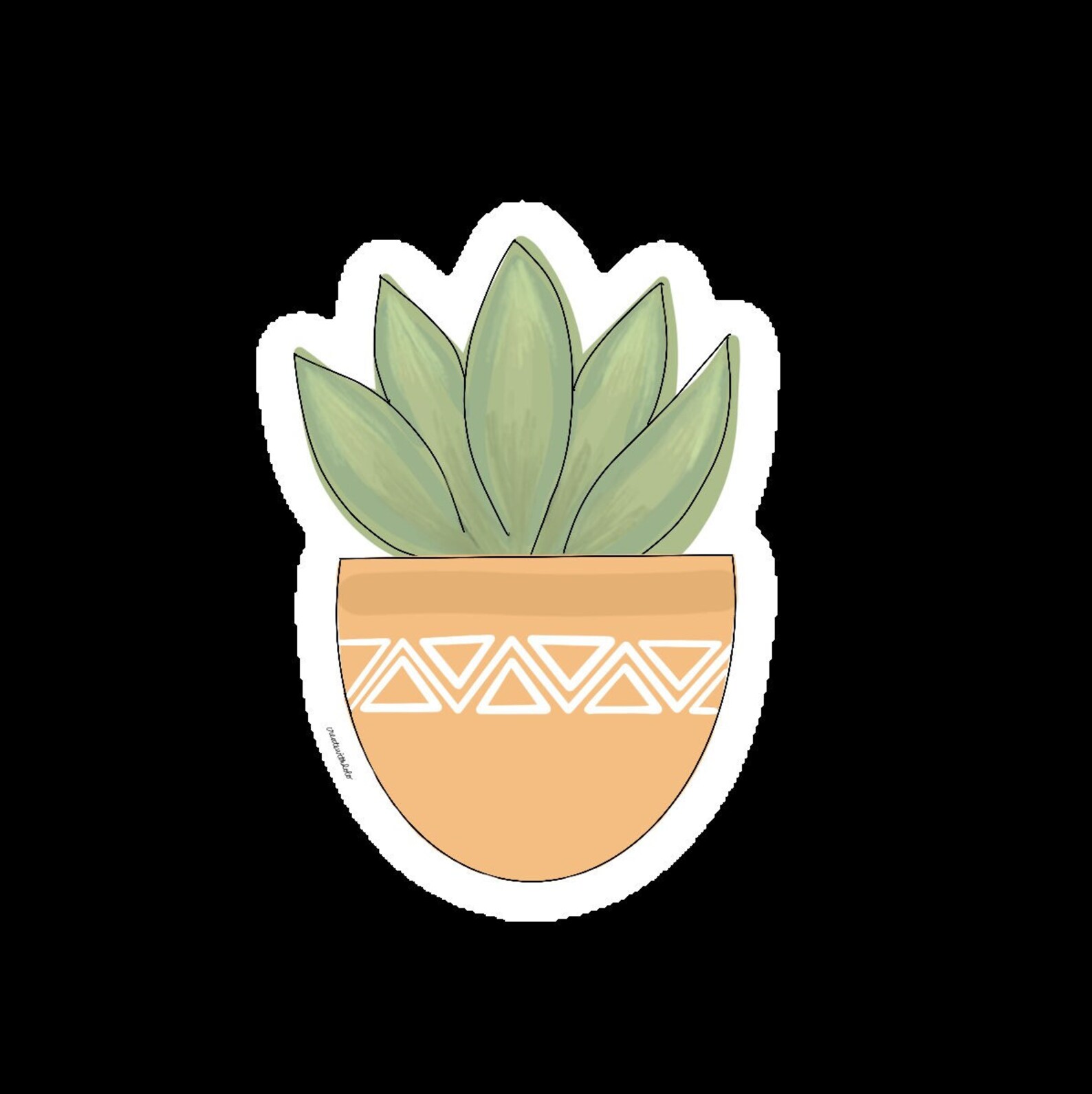 Cactus Stickers, Downloadable Cactus Prints, Digital Cactus Stickers ...
