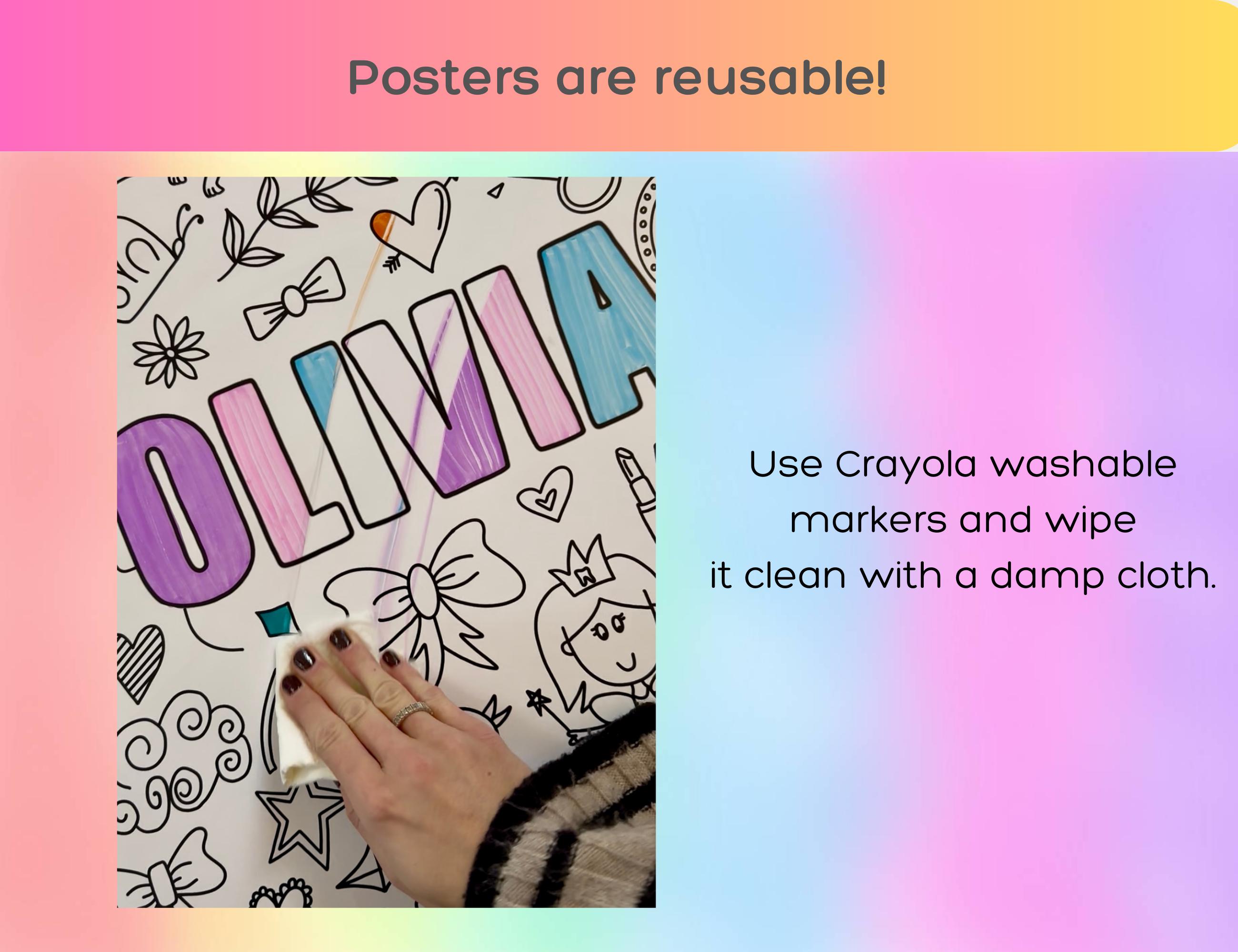 Beach Day - Reusable Custom Colouring Page, Large Colouring Sheet ...