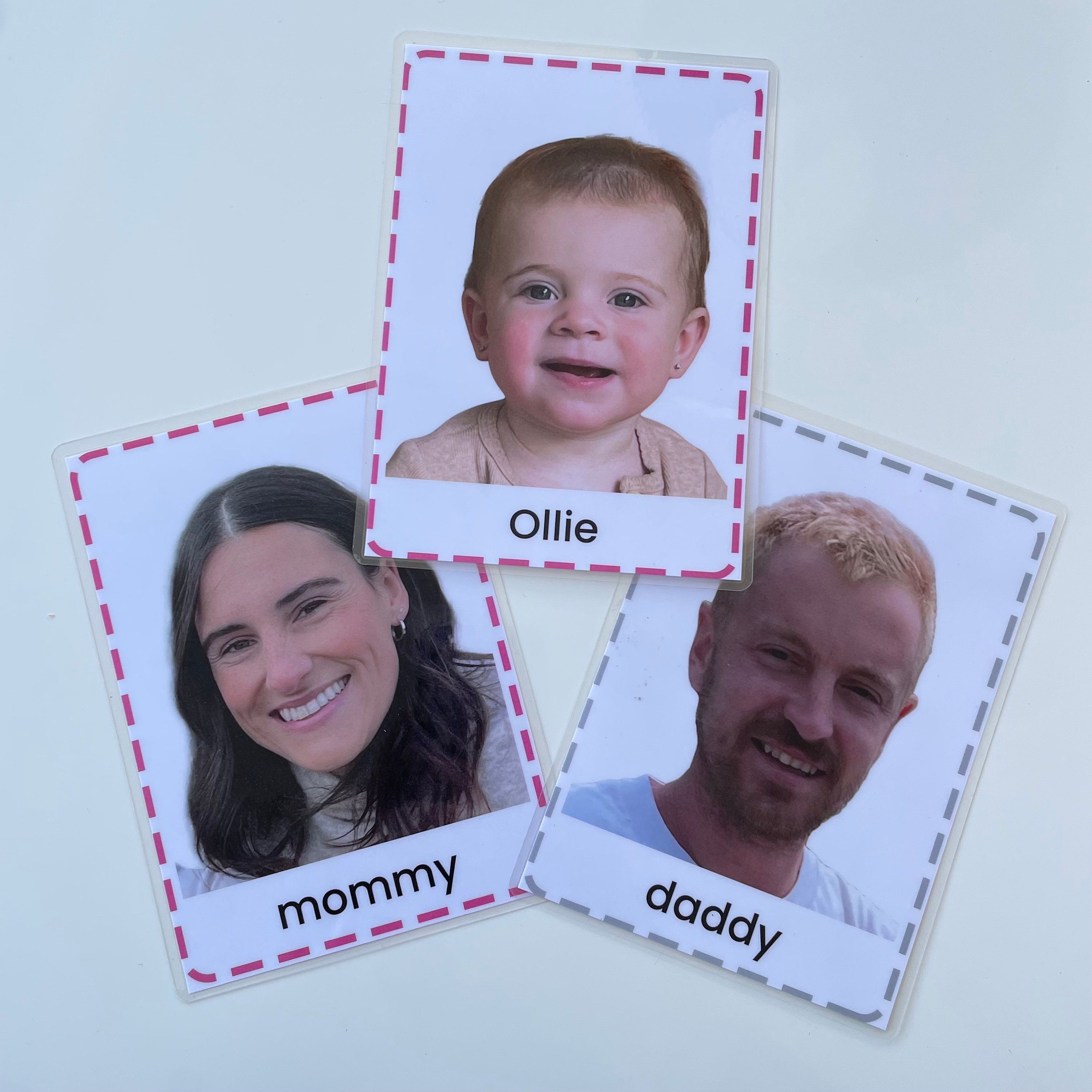Personalized Family Flashcards - Etsy