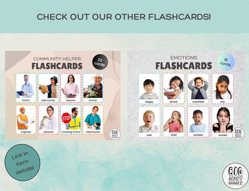Healthy Habit Flashcards, Flashcards for Kids, Printable Flashcards ...
