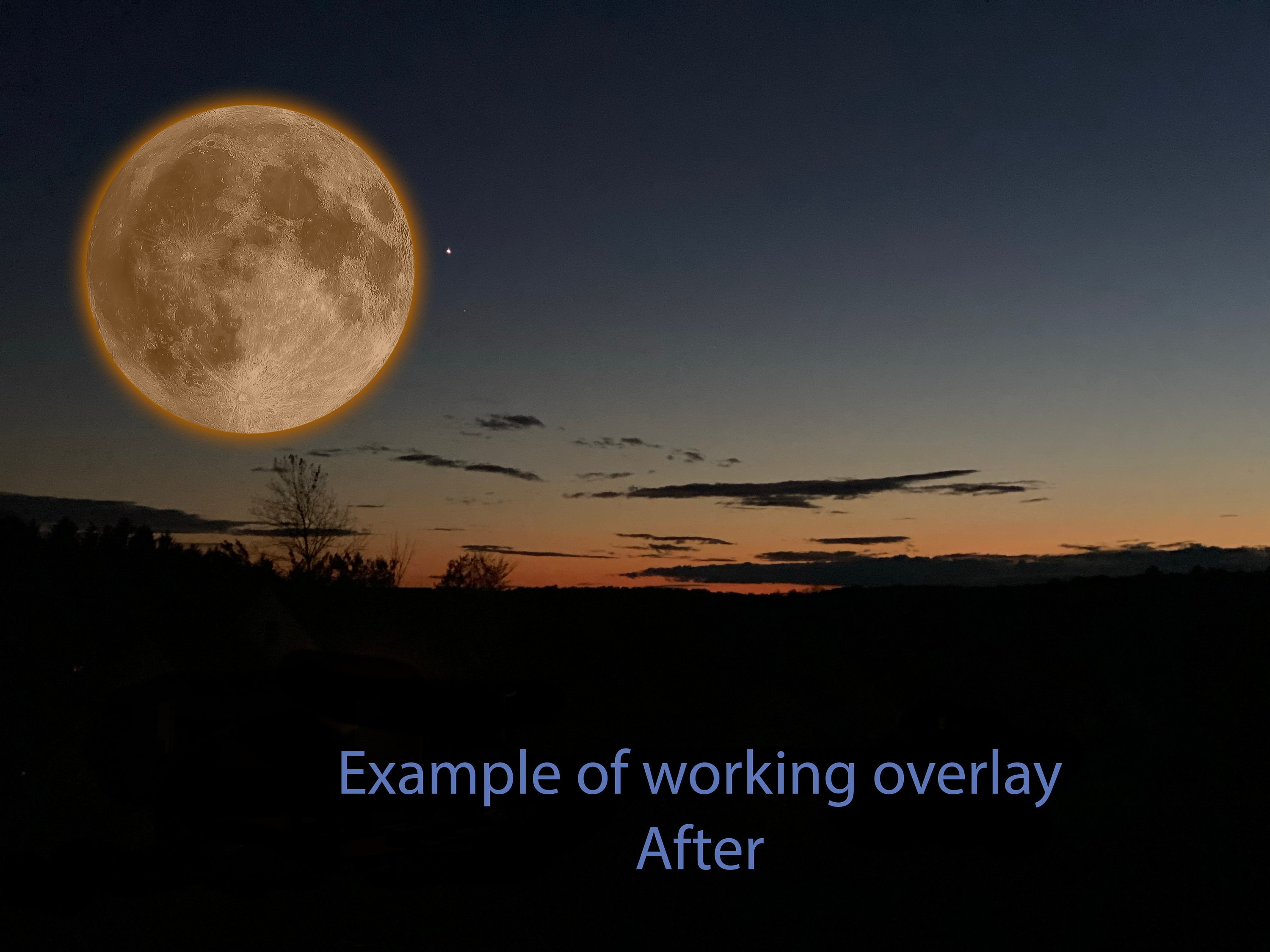 Moon Phases Overlay Orange Moon PNG 13 Files Moons Transparent ...