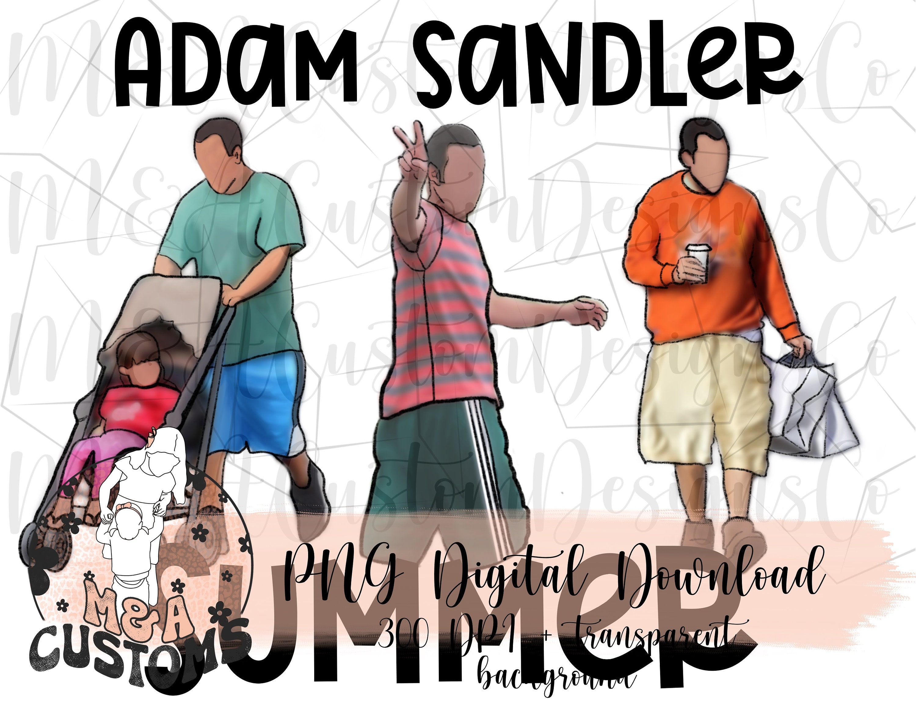 Adam Sandler Verano PNG Descarga Digital Diseño Digital de - Etsy México