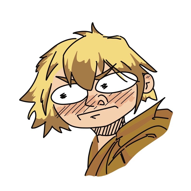 Thorfinn is Mad Sticker - Etsy