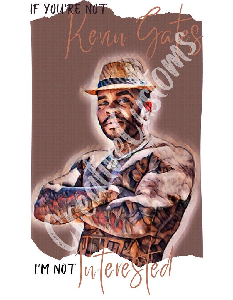 Kevin Gates PNG for Sublimation - Etsy