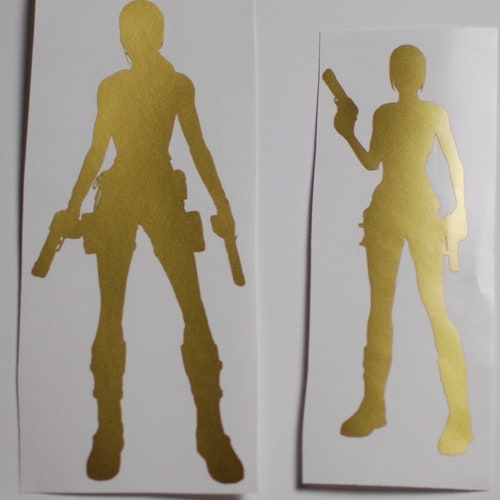 Tomb Raider Lara Croft Vinyl Decal Sticker - Etsy