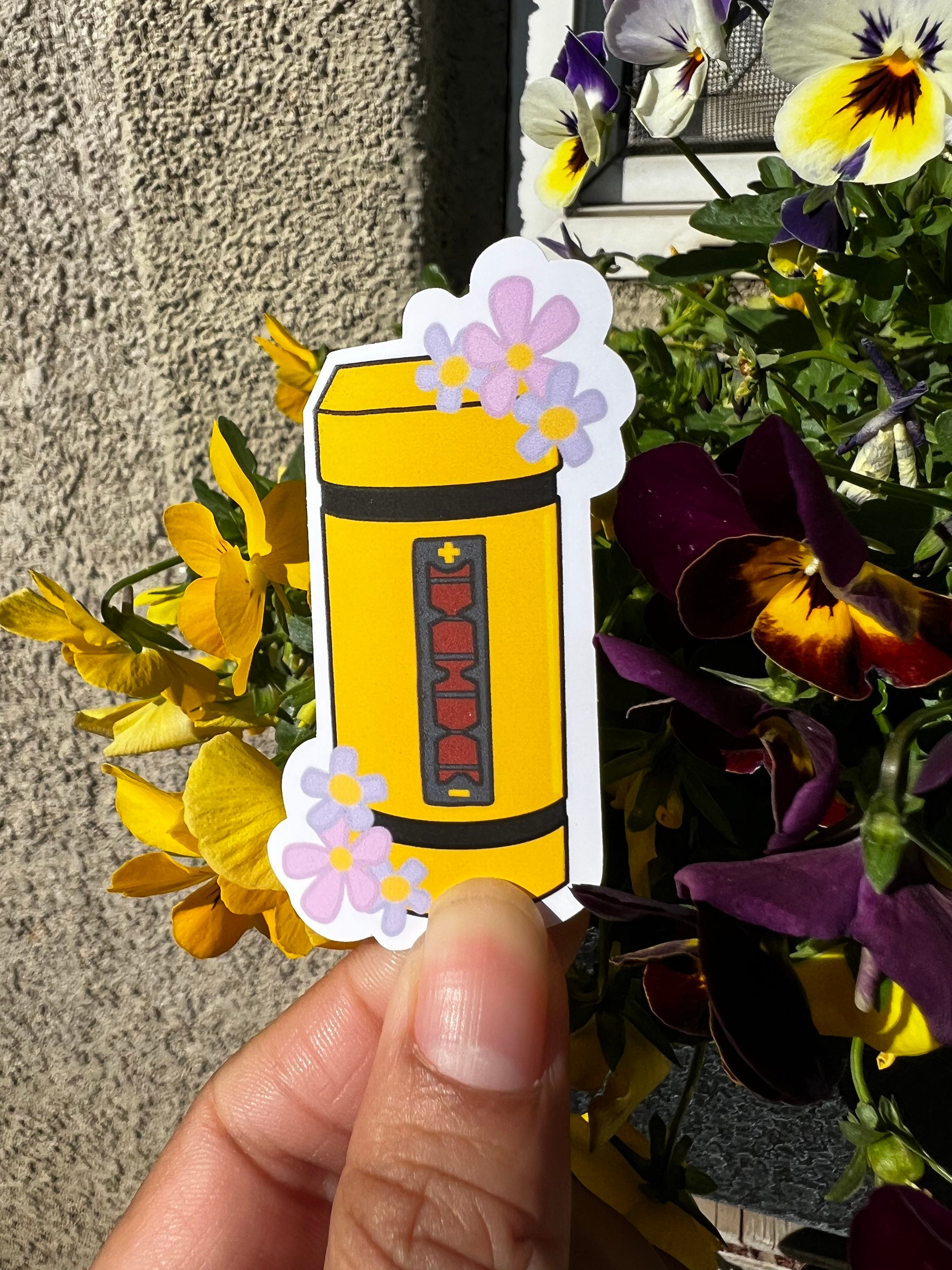 Disney Monsters Inc Scream Can Sticker - Etsy