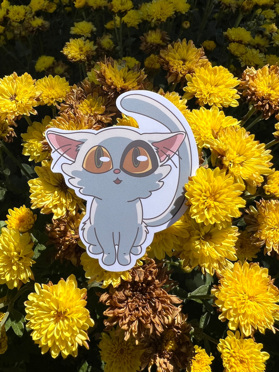 Anime Cat Sticker - Etsy