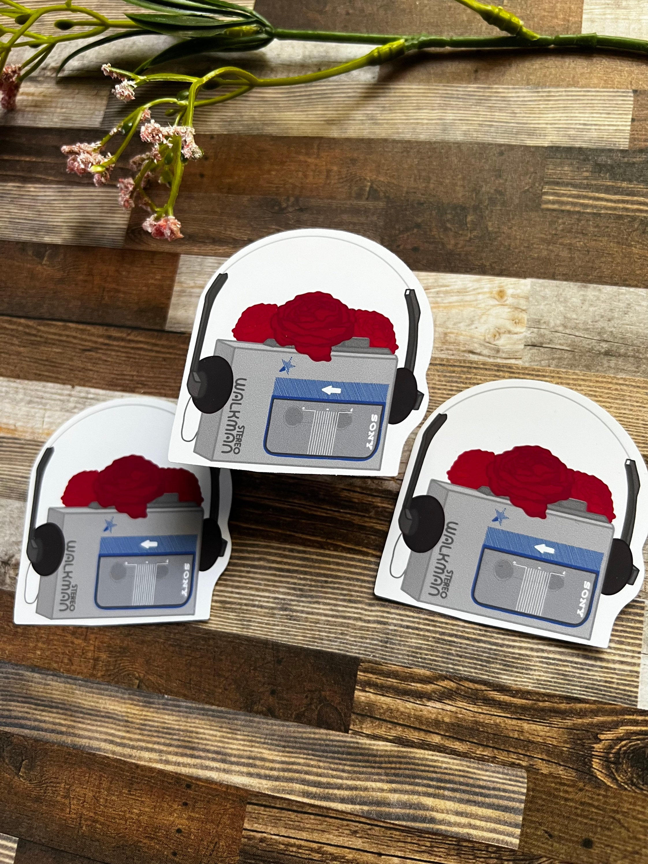Stranger Things Inspired Walkman Sticker - Etsy
