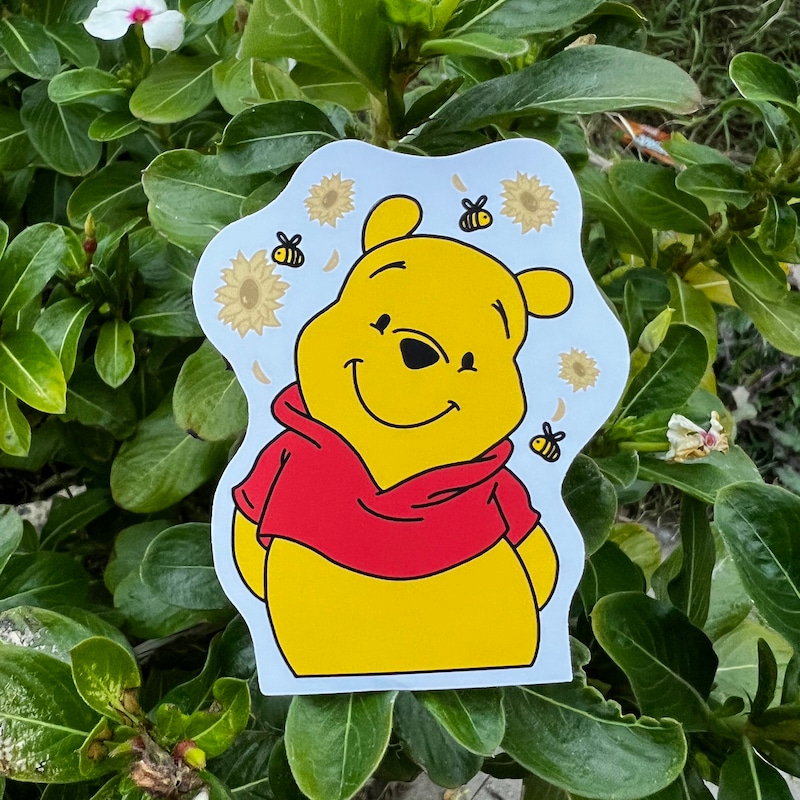 Winnie the Pooh Sticker - Etsy