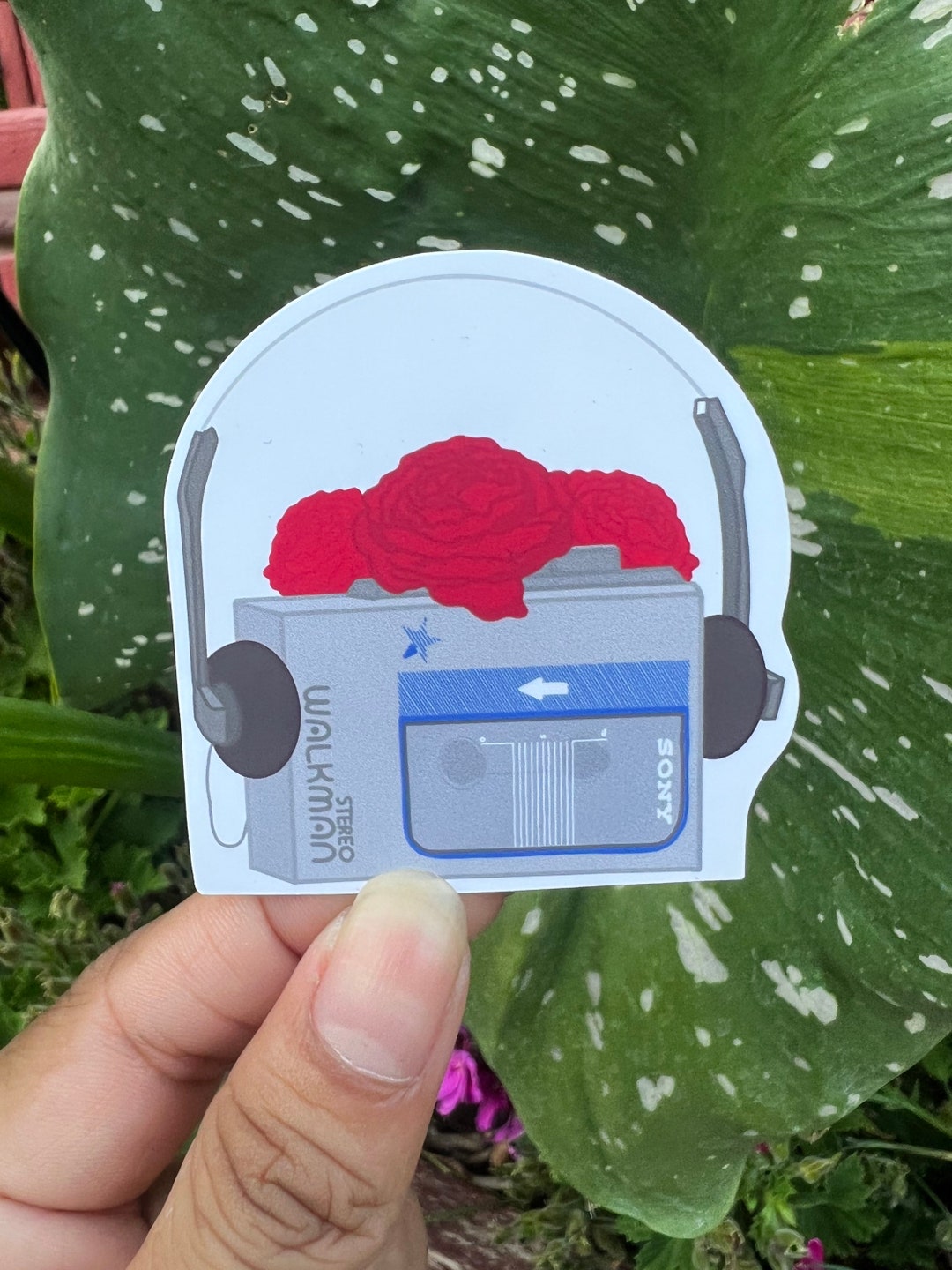 Stranger Things Inspired Walkman Sticker - Etsy