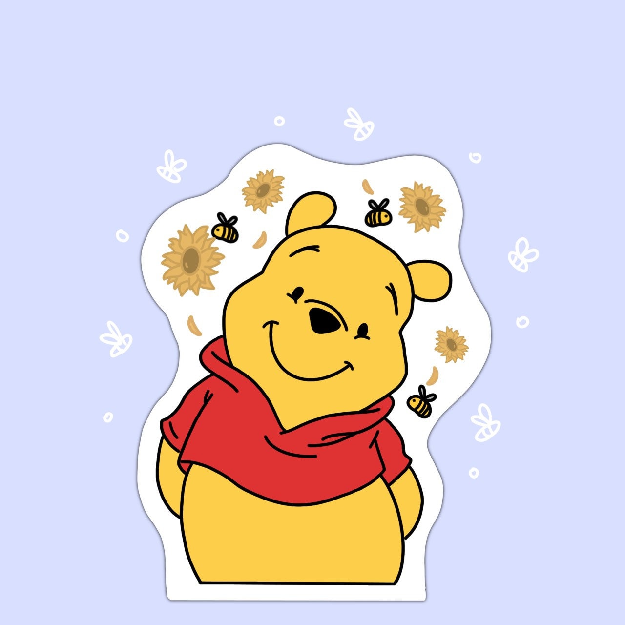 Disney Winnie the Pooh Sticker - Etsy