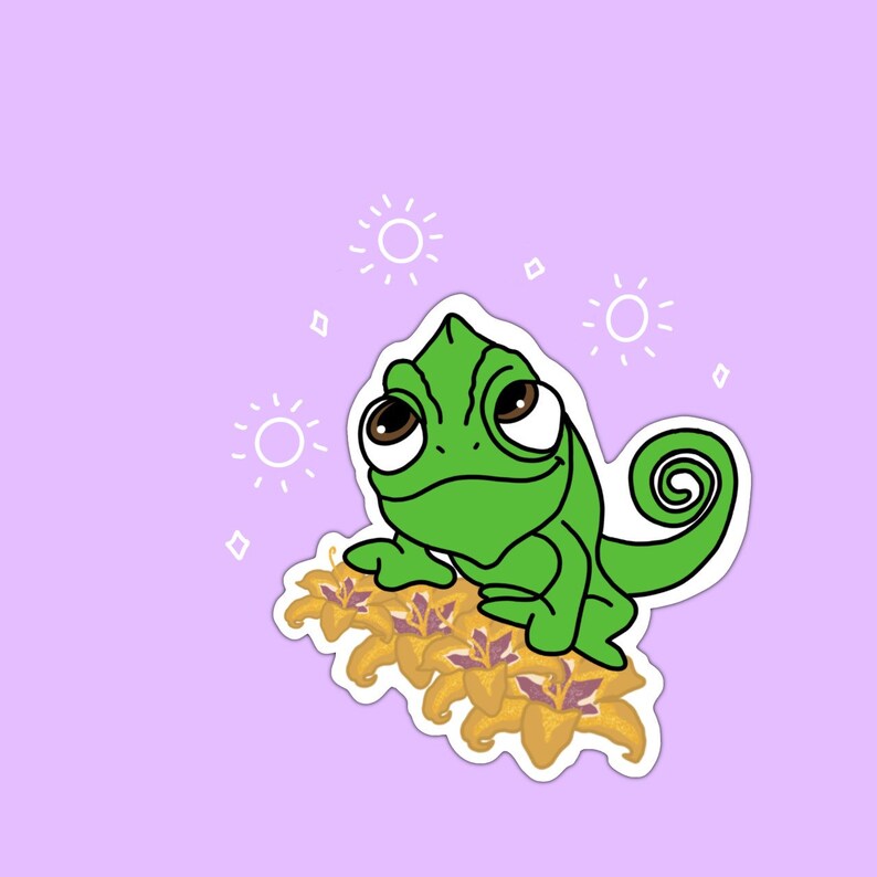 Disney Tangled Pascal Sticker - Etsy