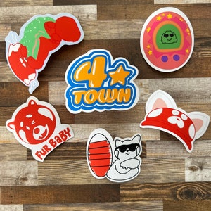 Disney Turning Red Sticker Pack - Etsy