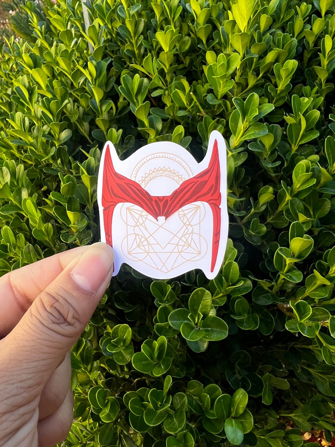 Marvel Scarlet Witch Wanda Sticker - Etsy