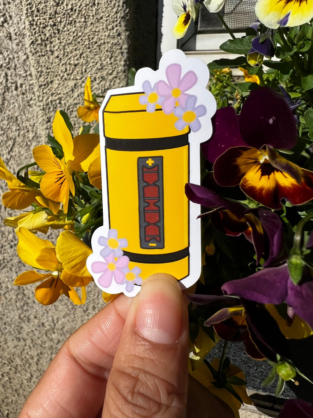 Disney Monsters Inc Scream Can Sticker - Etsy