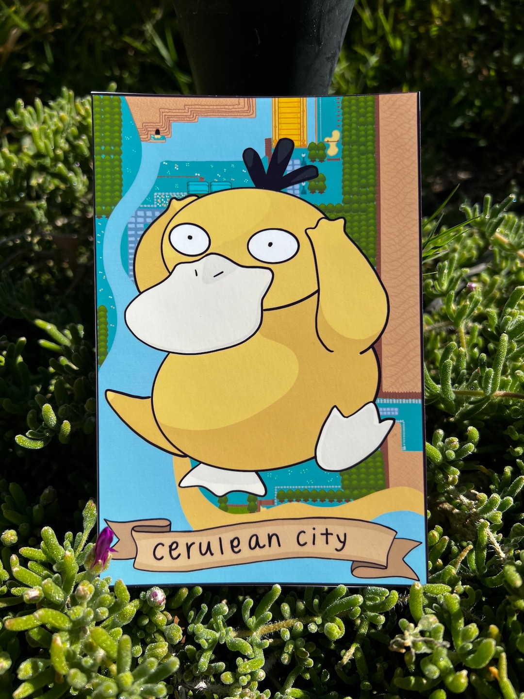 Pokémon Psyduck Art Print - Etsy