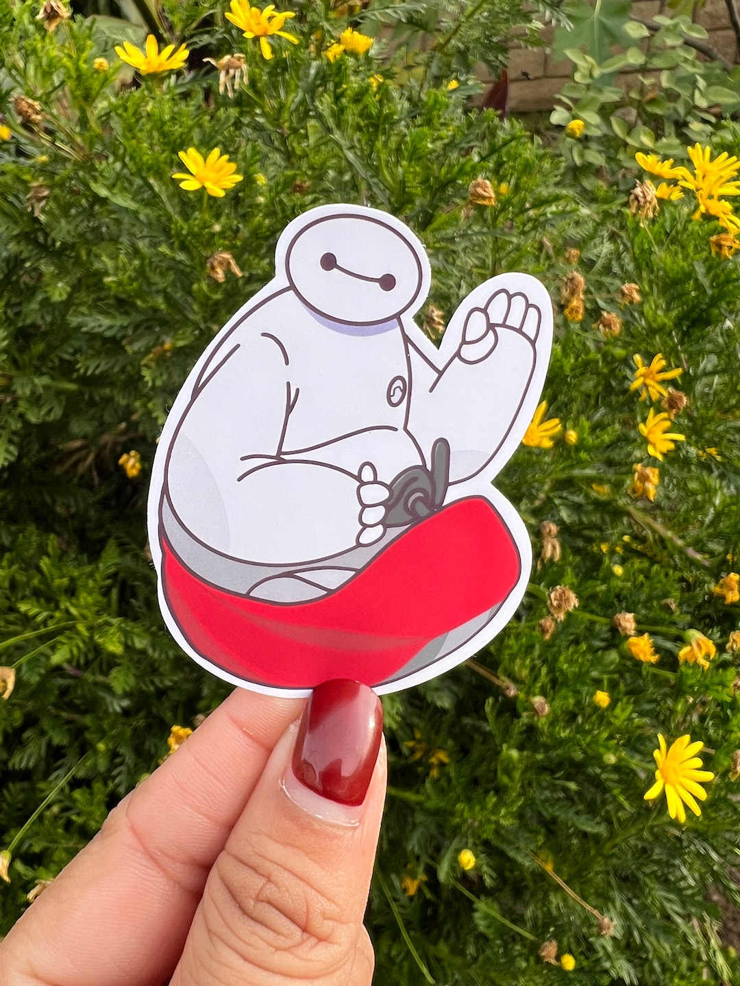 Disney Big Hero 6 Baymax Sticker - Etsy