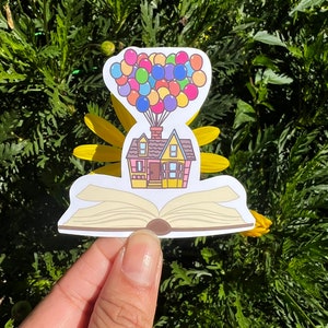 Disney Pixar up House Book Sticker - Etsy
