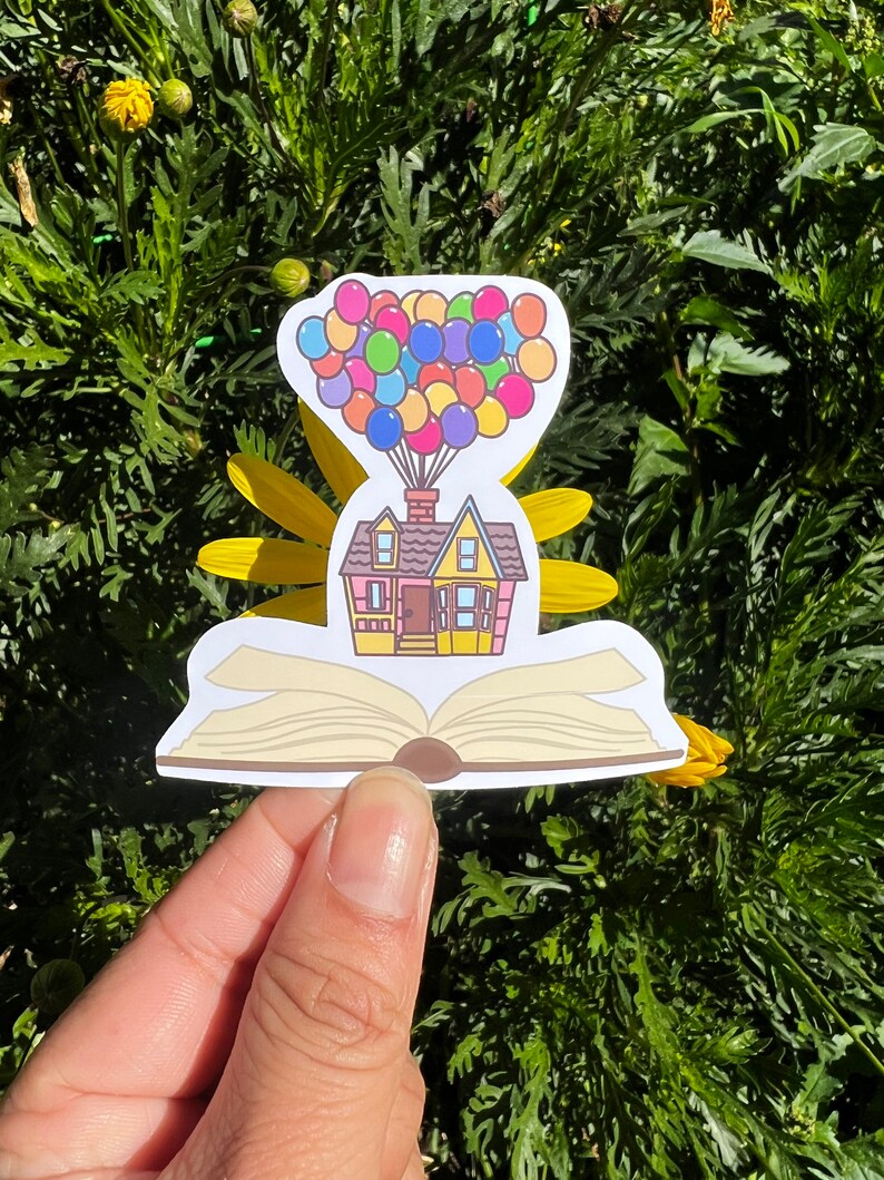 Disney Pixar up House Book Sticker - Etsy