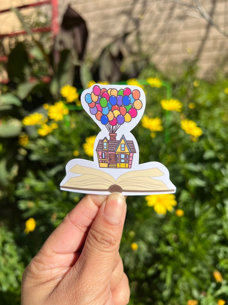 Disney Pixar up House Book Sticker - Etsy