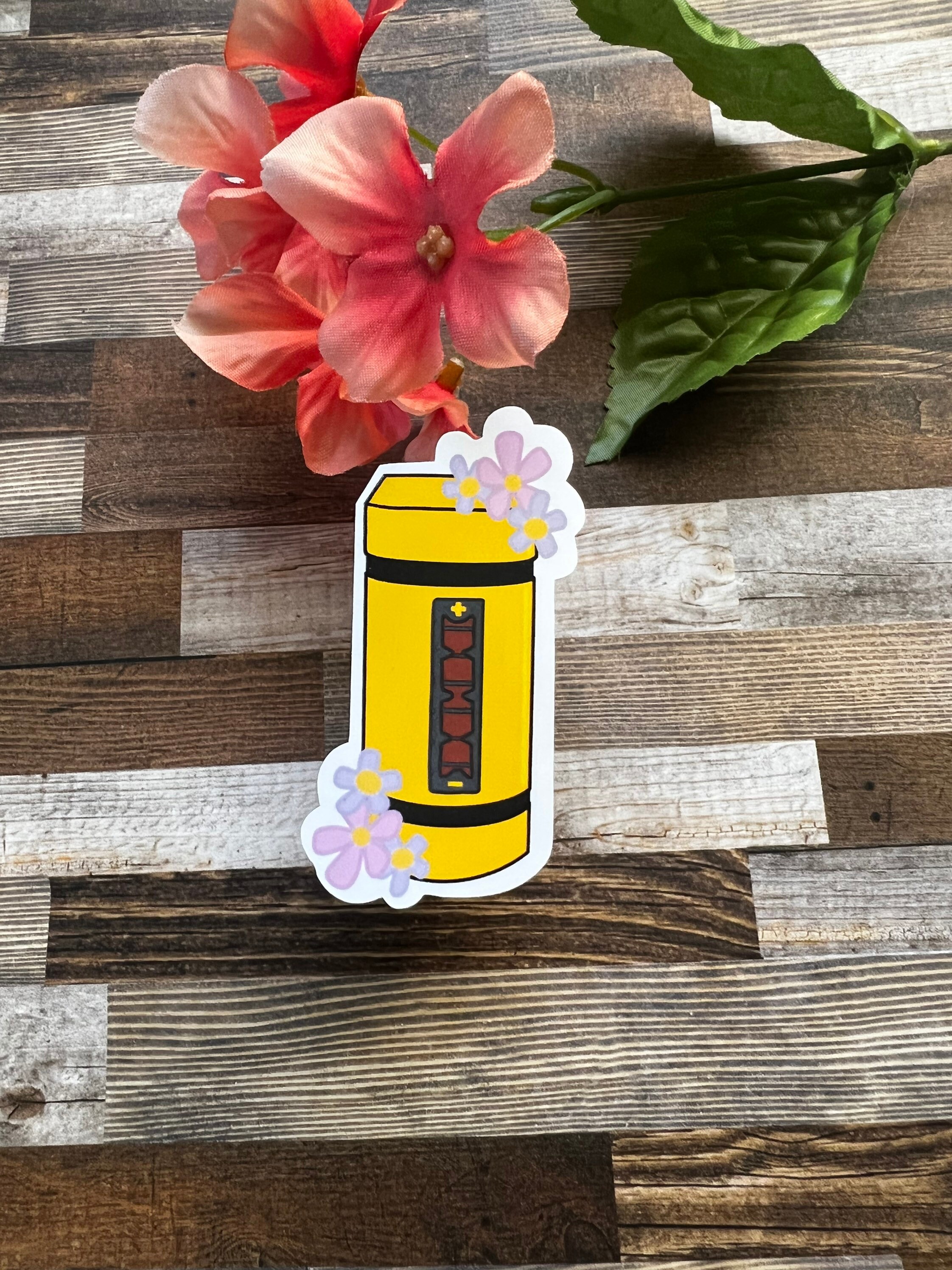 Disney Monsters Inc Scream Can Sticker - Etsy