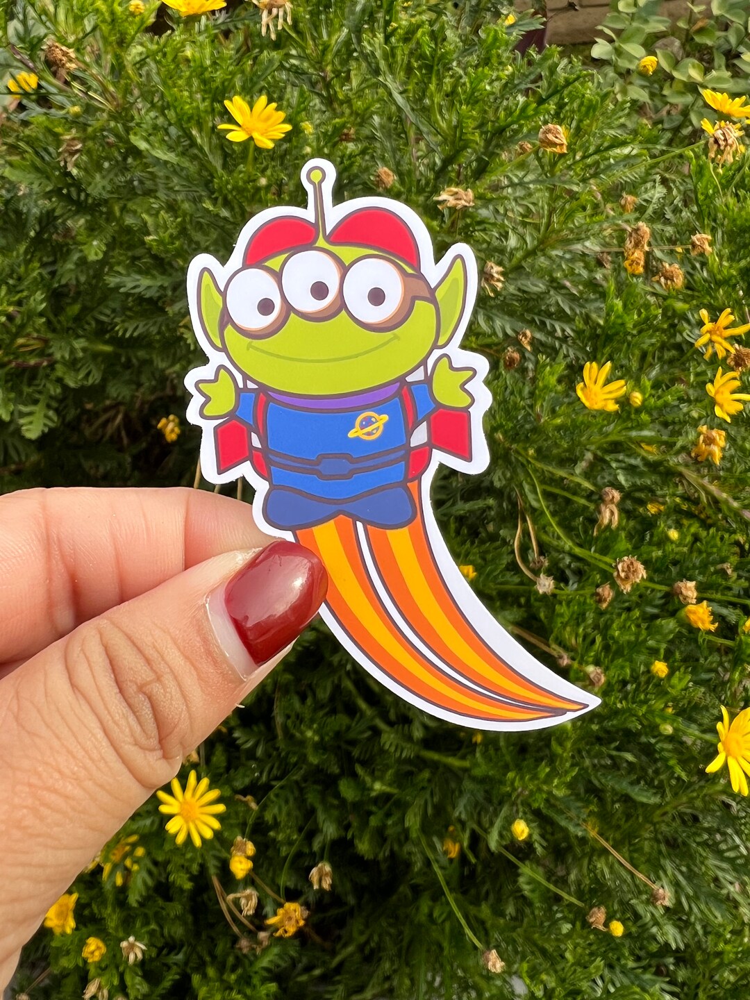 Disney Toy Story Alien Sticker - Etsy