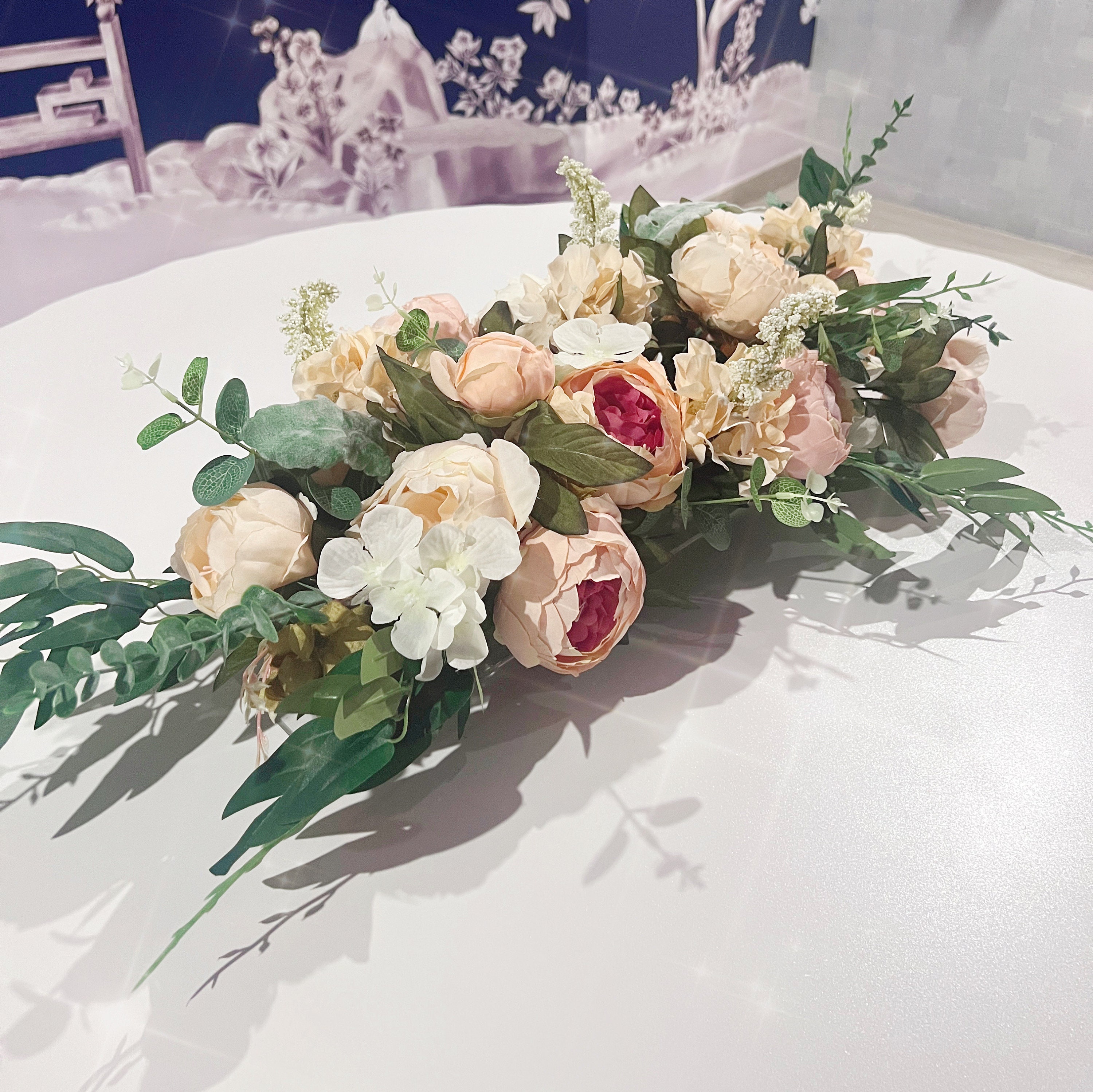 Low Floral Arrangements Low Centerpieces – My Peonika Flower Shop
