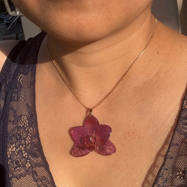 Red Orchids Flowers - Etsy