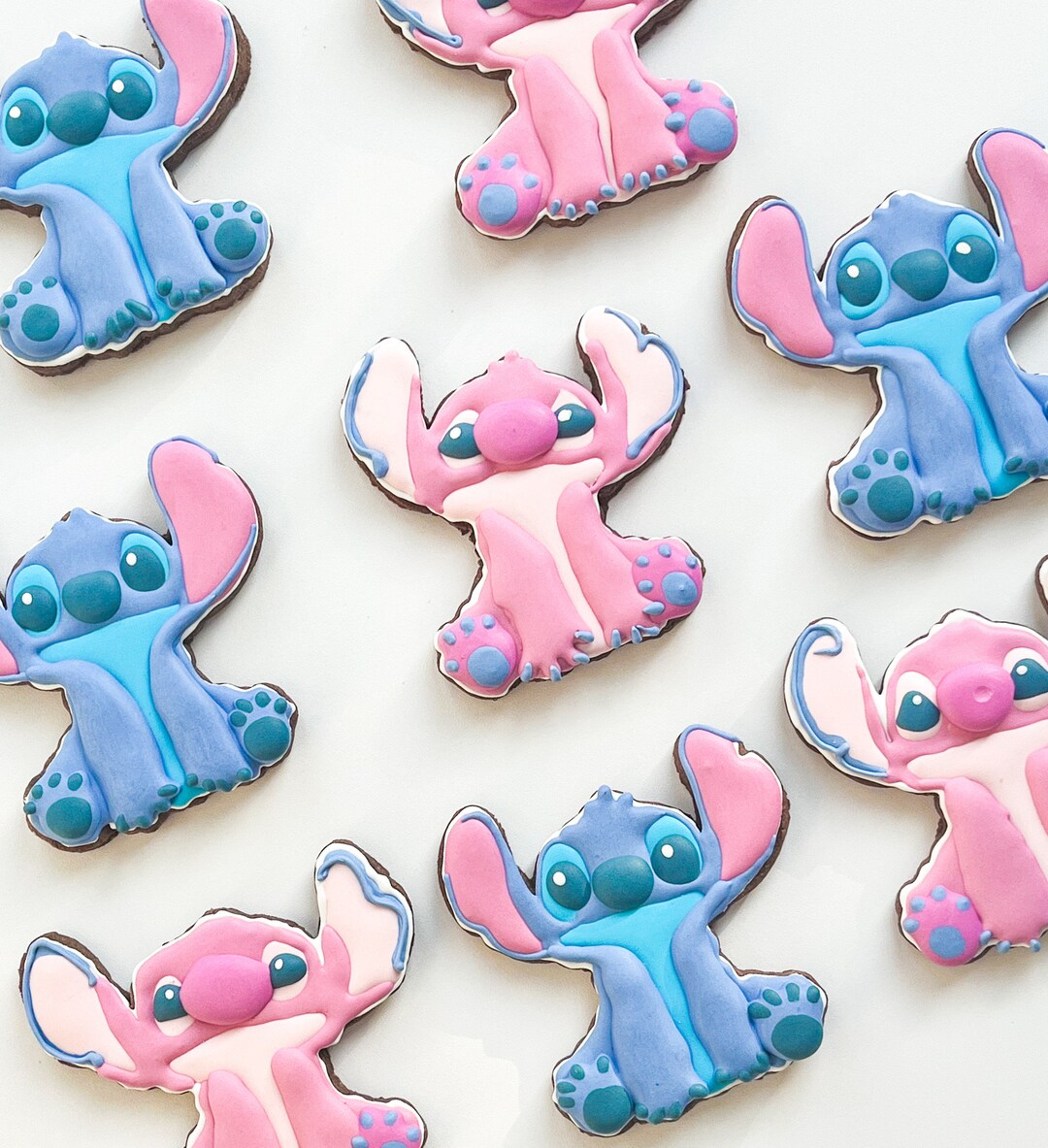 Lilo and Stitch Inspired Cookies Birthday Cookies Princess - Etsy