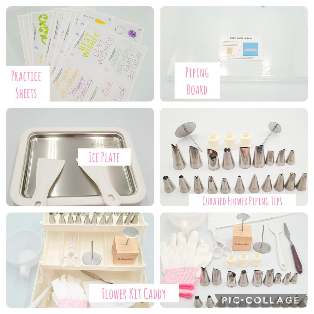 Piping Tip Kit Piping Tips Modified & Tuned for Buttercream Flower ...