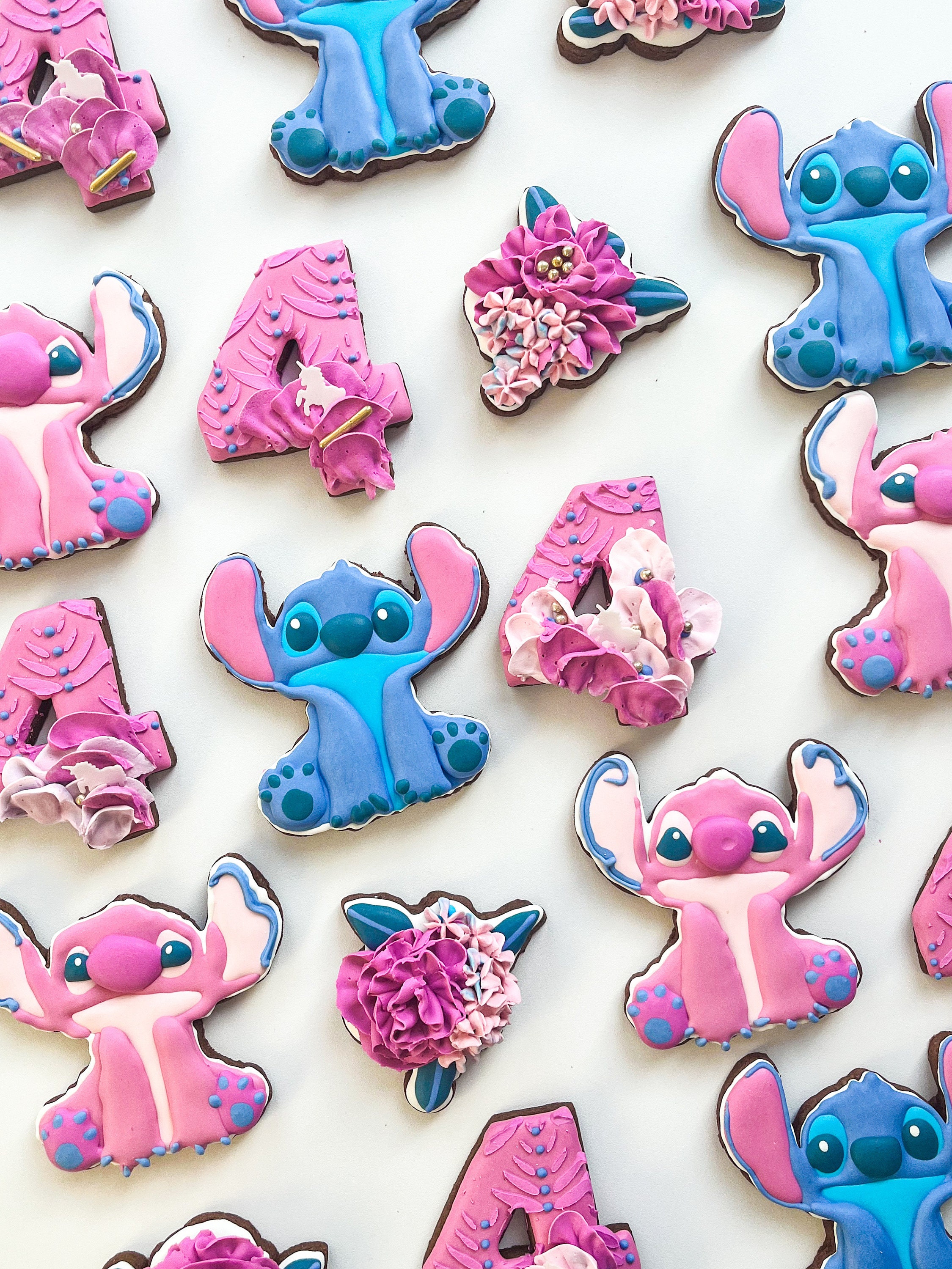 Lilo and Stitch Inspired Cookies Birthday Cookies Princess - Etsy