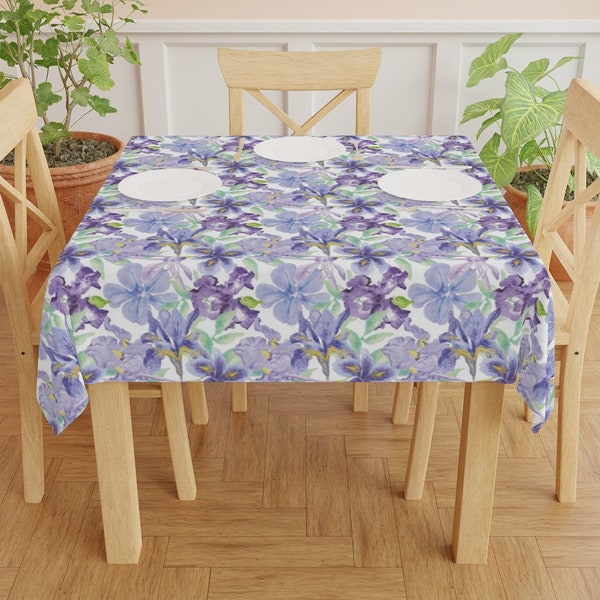 Purple Tablecloth - Etsy