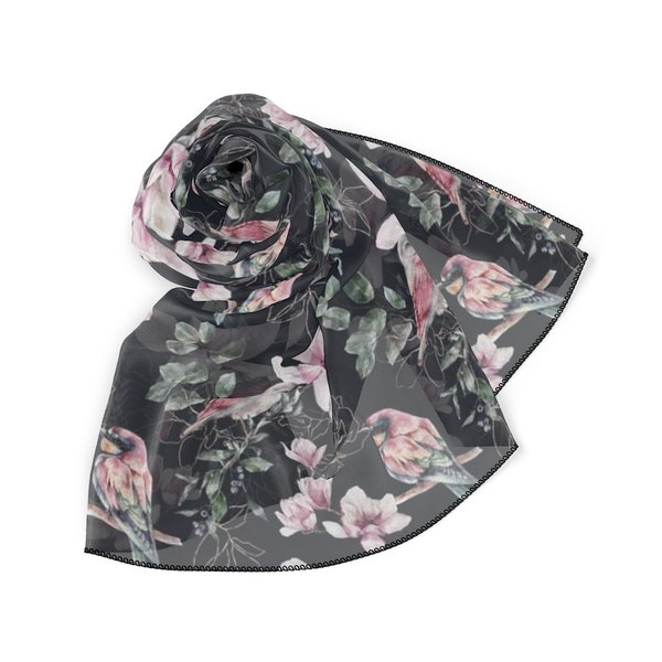 Spring Floral Scarf - Etsy